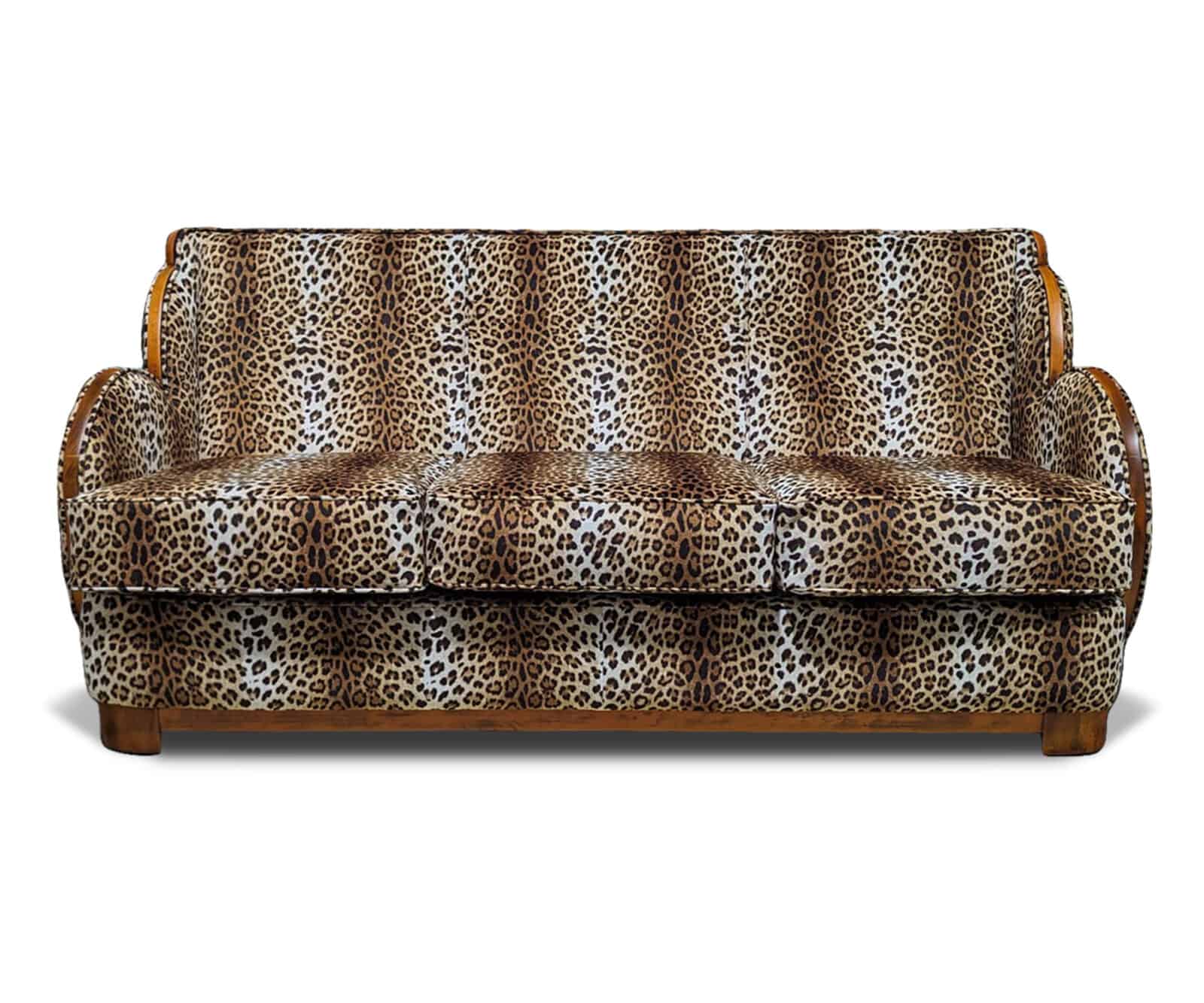 The Cloud Art Deco Couch with Customizable Options by Newman & Bright